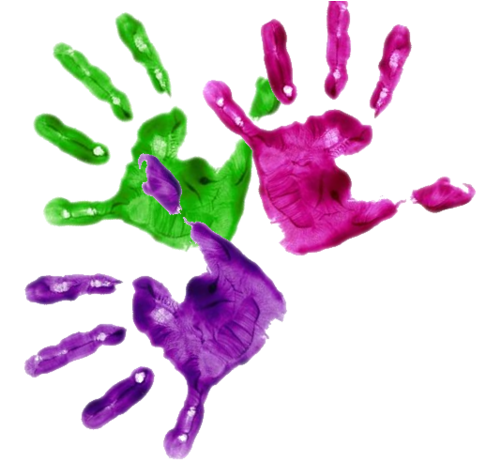 Download Finger Painting Png - Painted Hands Transparent - HD ...