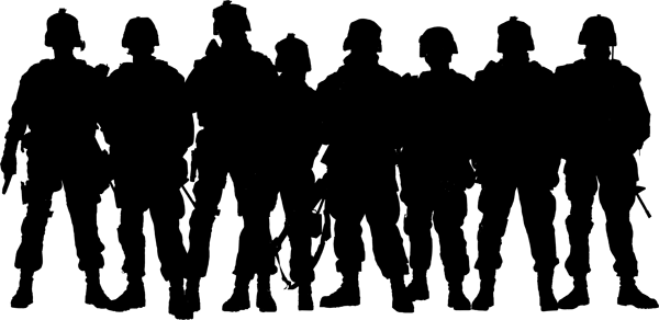 Download Transparent Soldier Line Graphic Library Download - Sweety ...