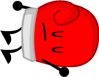 Download HD Sleeping Boxing Glove - Bfdi Sleep Transparent PNG Image ...