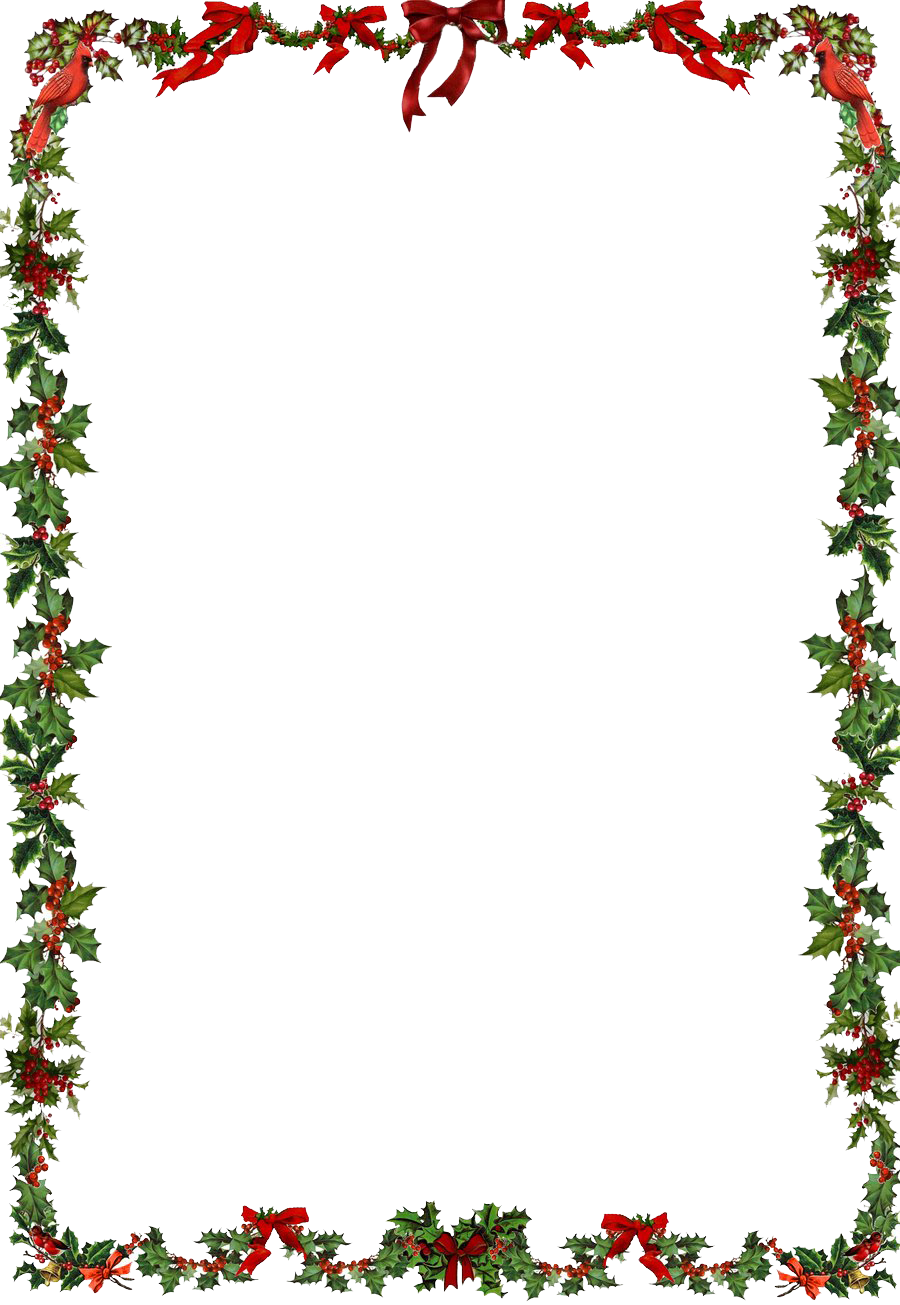 Download Christmas Frame Png - Christmas Frame A4 Png - HD Transparent ...
