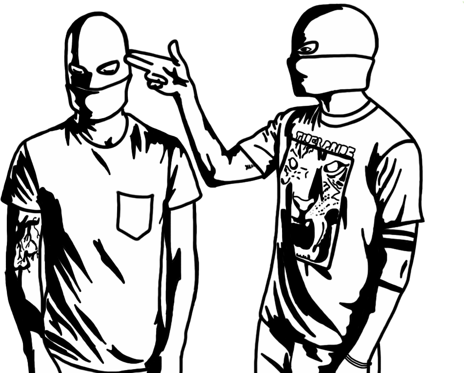 Download HD Twenty One Pilots Tumblr Drawings - Twenty One Pilots ...