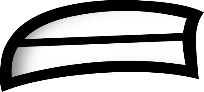 Download Sad Mouth Teath Shaded - Bfdi Mouth Shaded - HD Transparent ...