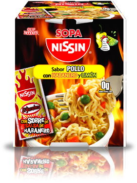 Download HD Nissin Cup Noodles "pollo - Nissin Hot & Spicy Transparent ...