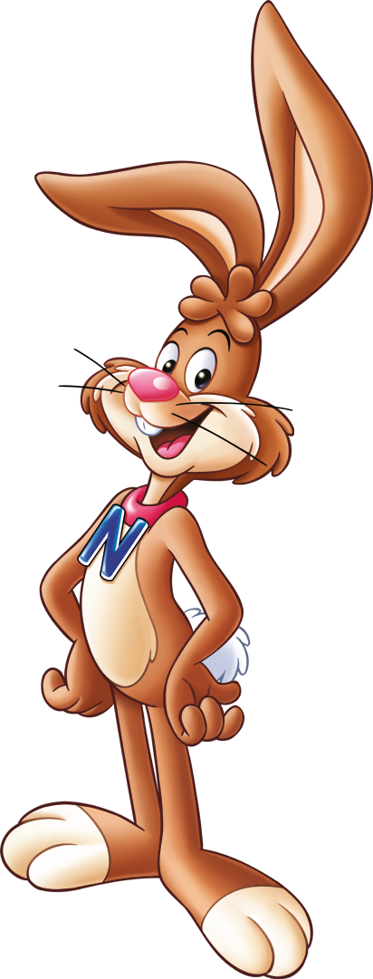 Download Faq-bunny - Nesquik Rabbit - HD Transparent PNG - NicePNG.com