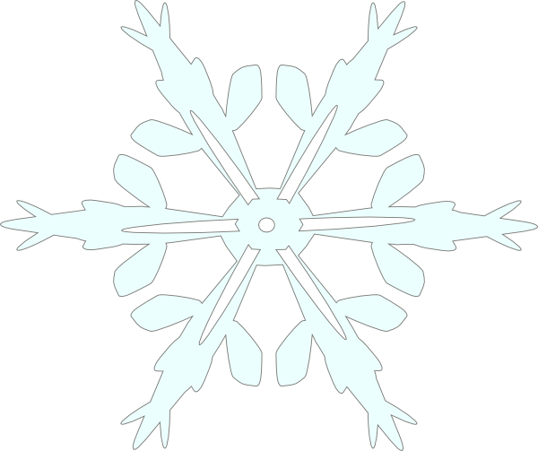 Free Vector Snowflake Clipart