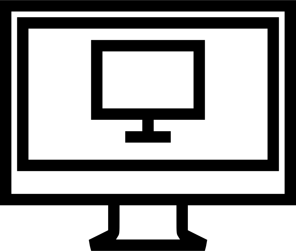 Download Png File - Black Remote Desktop Icon - HD Transparent PNG ...