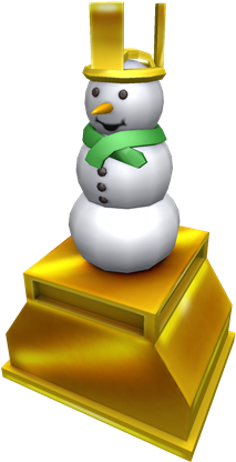 Download Roblox Winter Games 2014 Gold Trophy - Roblox - HD Transparent ...