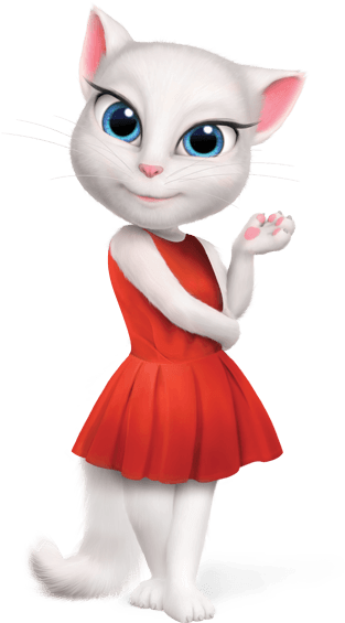 Download HD Talking Angela - My Talking Angela Gif Transparent PNG ...