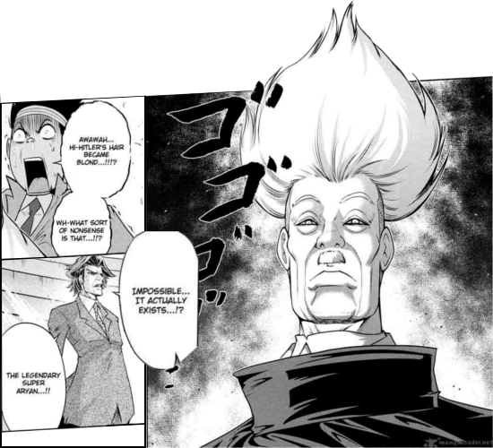 Download HD Aryan Hitler - Hitler Manga Super Aryan Transparent PNG ...