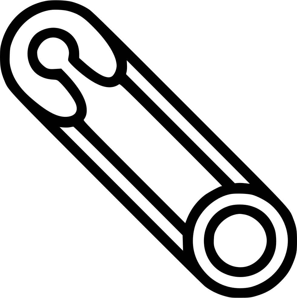 Download Safety Pin Closed - Pin - HD Transparent PNG - NicePNG.com