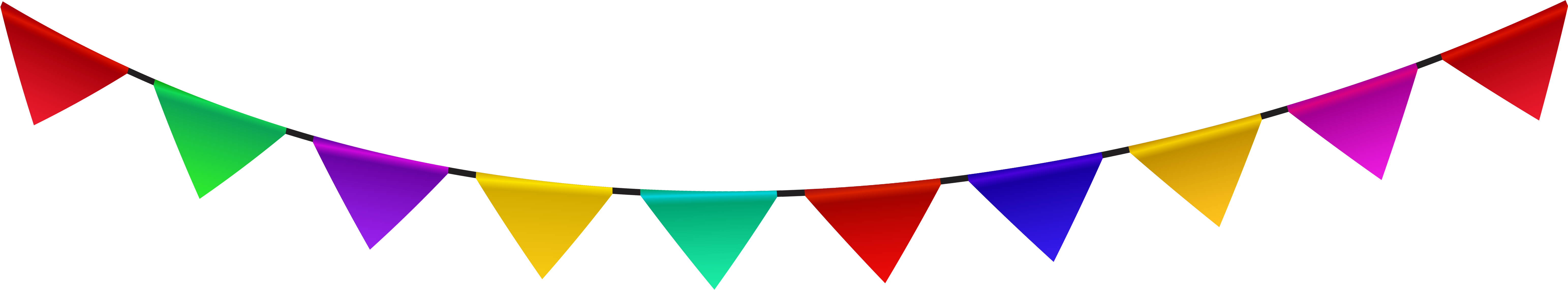 Download Happy Birthday Streamer Transparent Png Clip Art Image ...