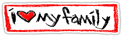 I Love My Family Signs