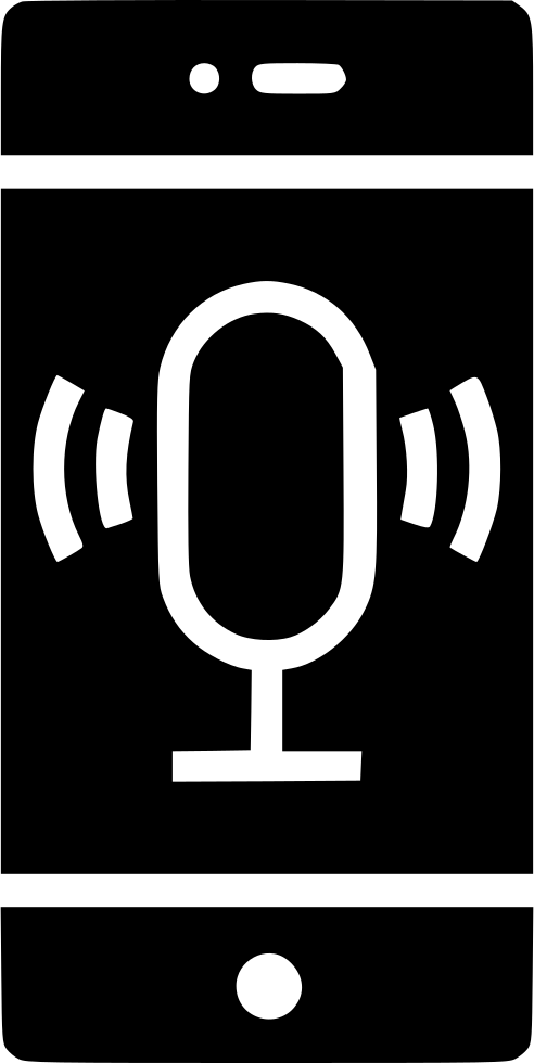 Download Png File - Voice Recorder Png White - HD Transparent PNG ...