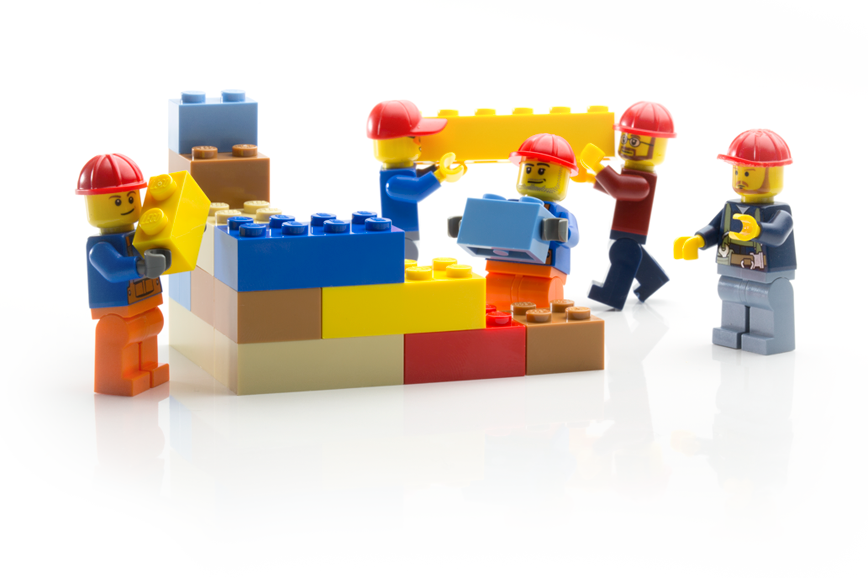 Download Lego Building House - Lego Building Together Png - HD ...
