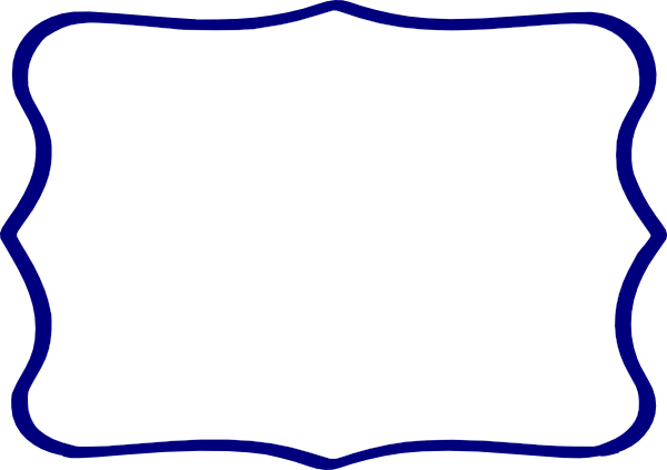 Dark Navy Blue Border