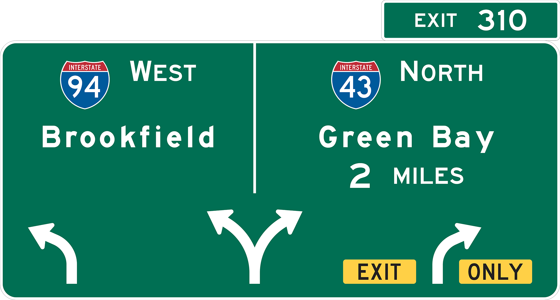 Download Milestones Highway Signs To Success - Highway Exit Sign - HD ...