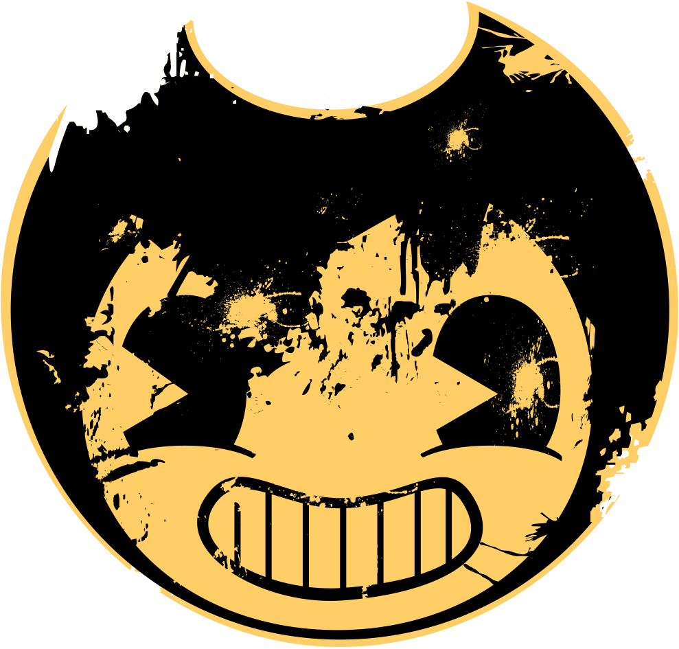 Download HD Bendy Face Worn Decal - Bendy And The Ink Machine ...
