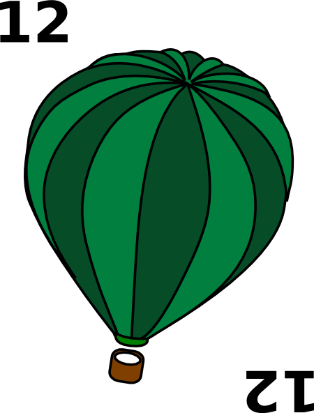 Download HD This Free Clip Arts Design Of 12 Green Transparent PNG ...