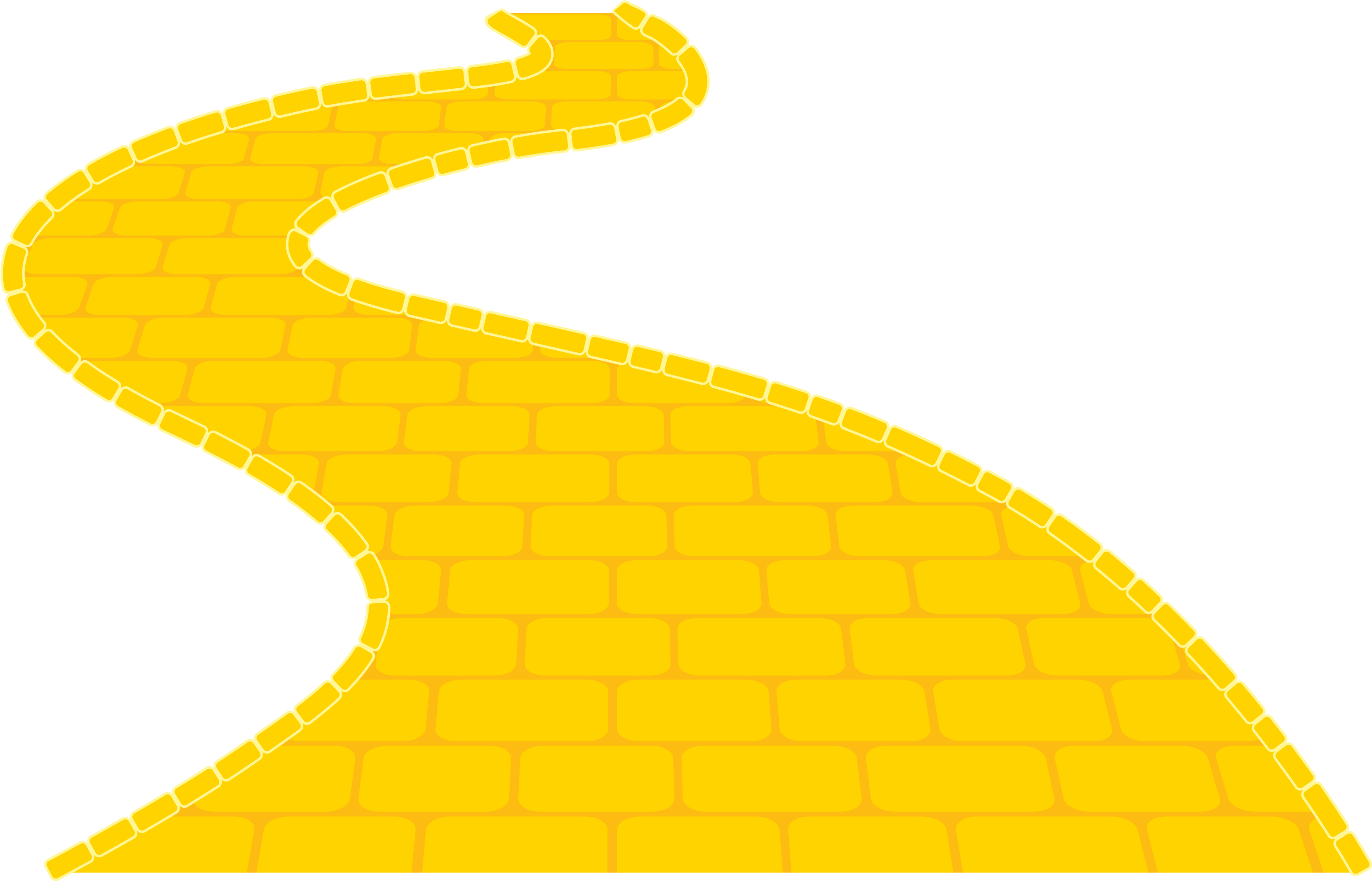 Yellow Brick Road Free Clipart
