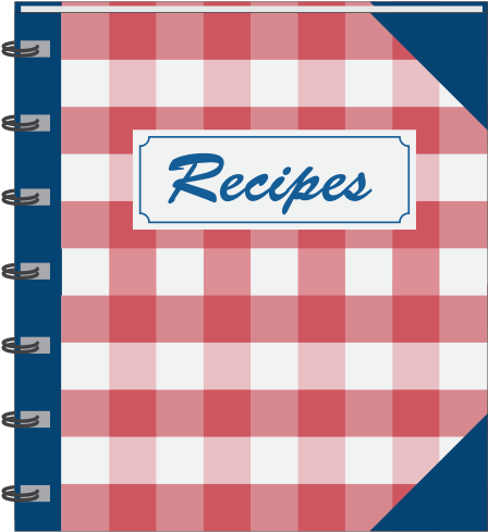 Download HD Blank Recipe Book Covers - Recipe Book Clipart Transparent ...