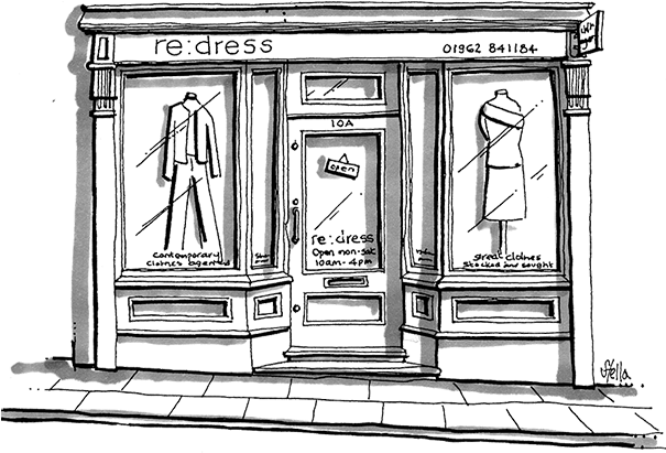 Download Shop Illustration - Cloth Shop Sketch - HD Transparent PNG ...