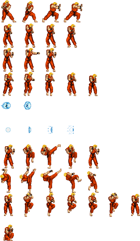 Download One Punch Man Sprite Sheet - HD Transparent PNG - NicePNG.com