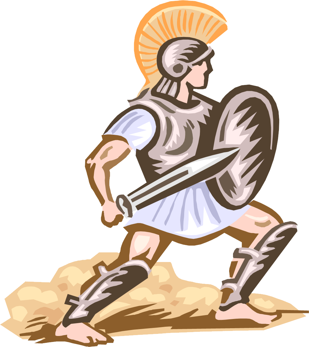 Download HD Roman Soldier Royalty Free Vector Clip Art Illustration ...