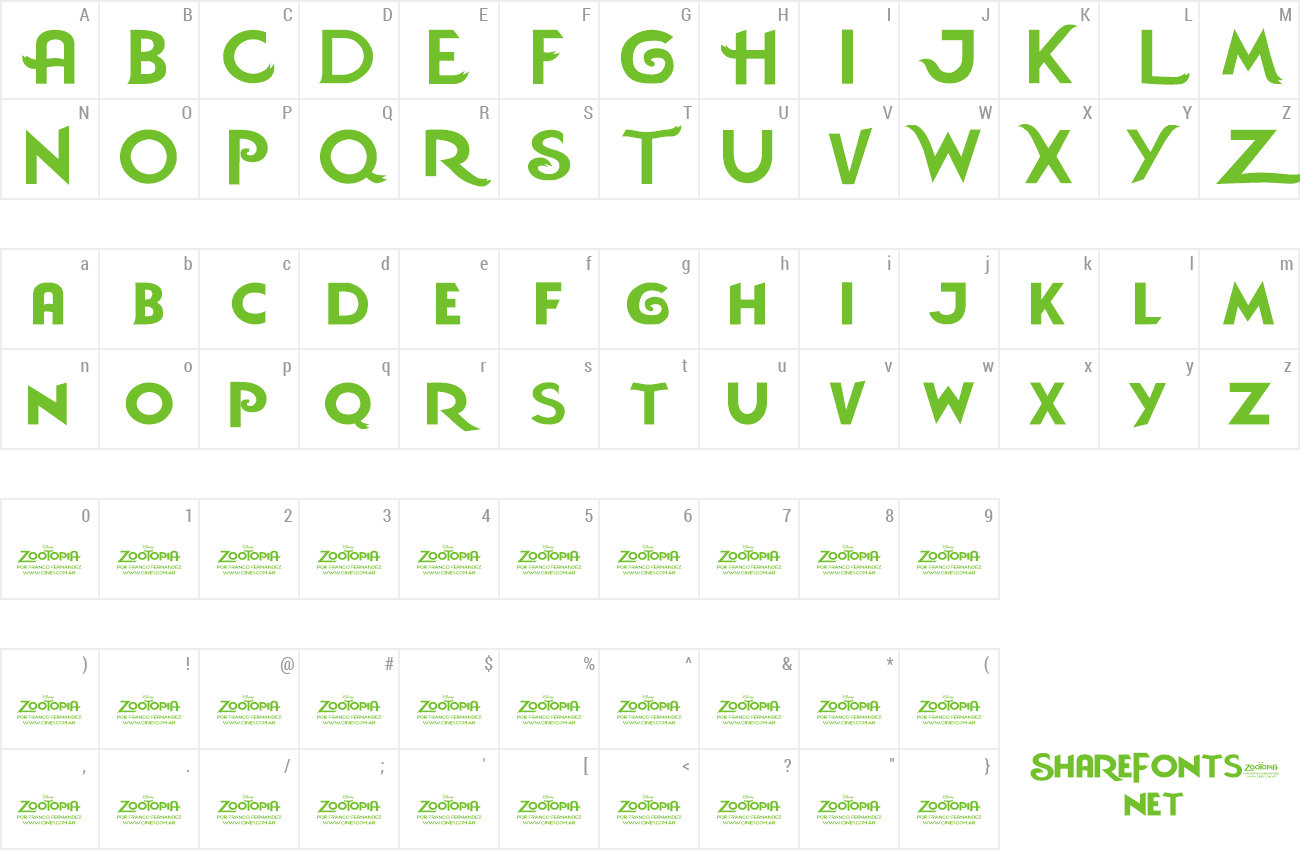 Download Font Zootopia Jposters - Free Cyberpunk Font - HD Transparent ...