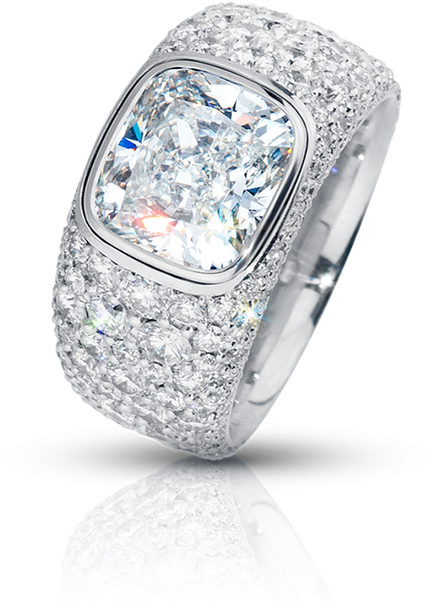 Download Diamond Frame - Engagement Ring - HD Transparent PNG - NicePNG.com