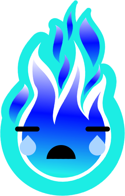 Download Hot Fire Flame Emojis Messages Sticker-5 - HD Transparent PNG ...