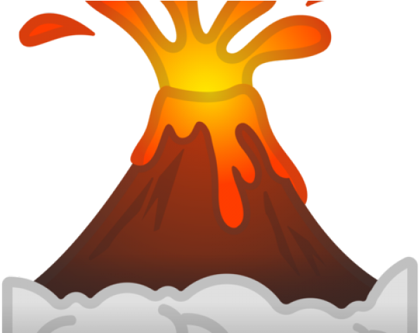 Download Drawn Volcano Emoji - Volcano Icon - HD Transparent PNG ...