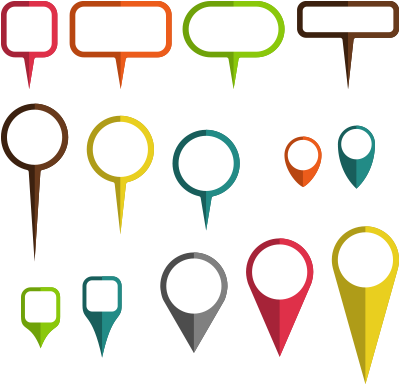 Download Transparent Png Map Pins Icons Vector Pack Free Download ...