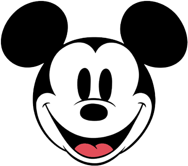 Download Mickey Mouse Face Png - Mickey Mouse Face Black And White - HD ...