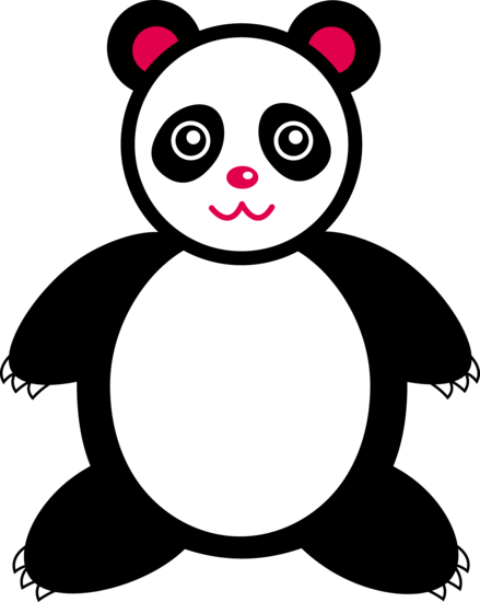 Download HD Cute Panda Bear Clipart Free Images Clipartbold - Giant ...