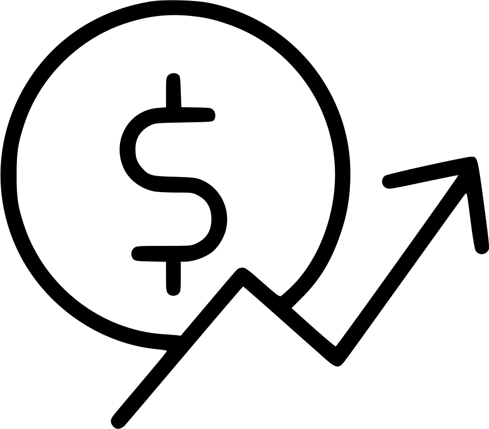 Download HD Money Increase Dollar Sign - Money Increase Symbol Png ...