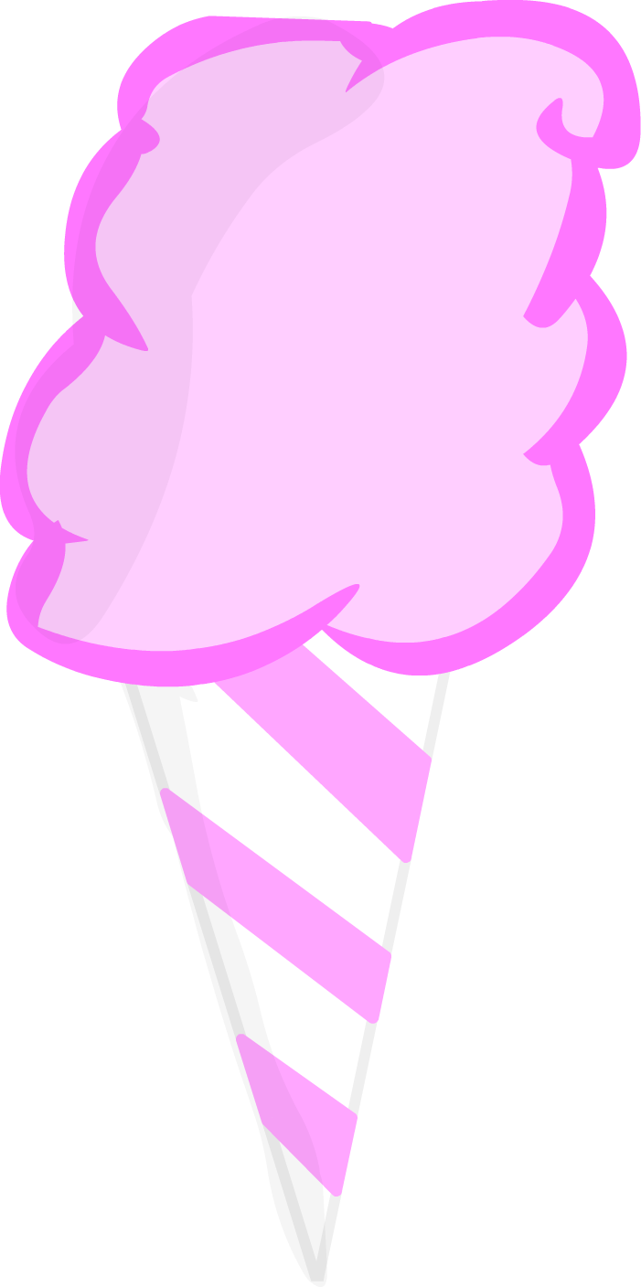 Download HD Cotton Candy - Bfdi Bodies Cotton Candy Transparent PNG ...