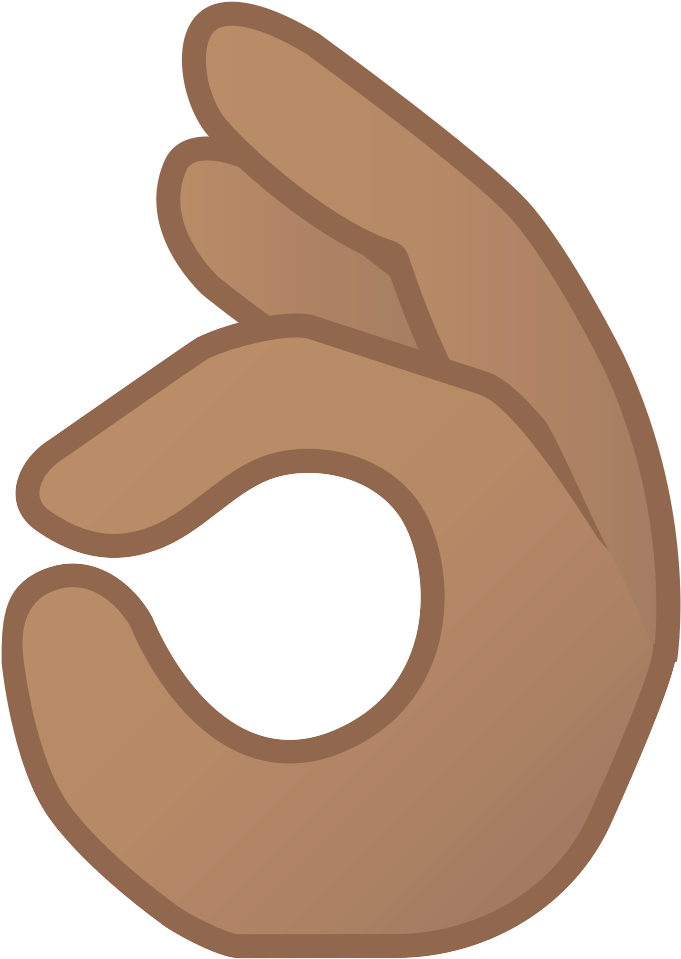 Download HD Download Svg Download Png - Ok Hand Emoji Png Transparent ...