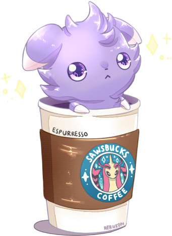 Download HD Art Pokemon Cute Kawaii Starbucks Coffee Fanart Nintendo ...