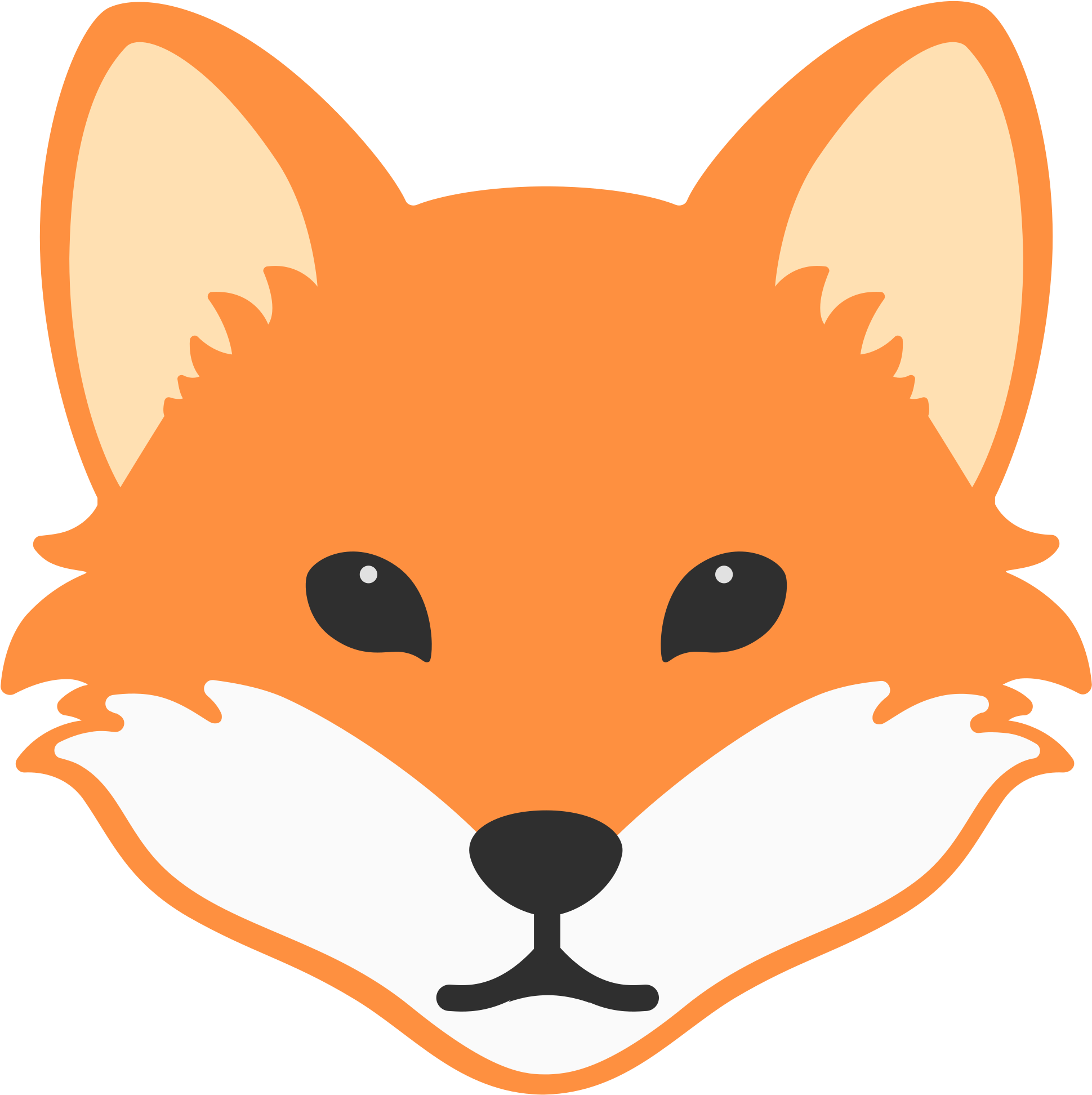 Download Fox Face Png - Fox Emoji Png - HD Transparent PNG - NicePNG.com