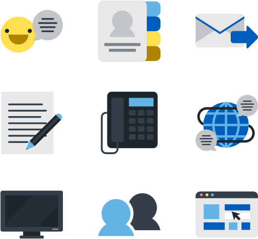 Download Icons Free Compilation - Electronic Communication Icon - HD ...