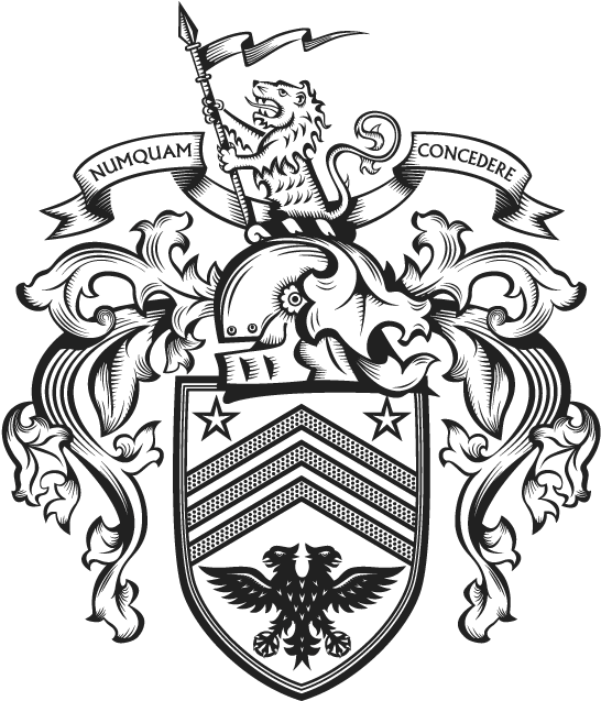 Download File - Black And White Family Crest - HD Transparent PNG ...