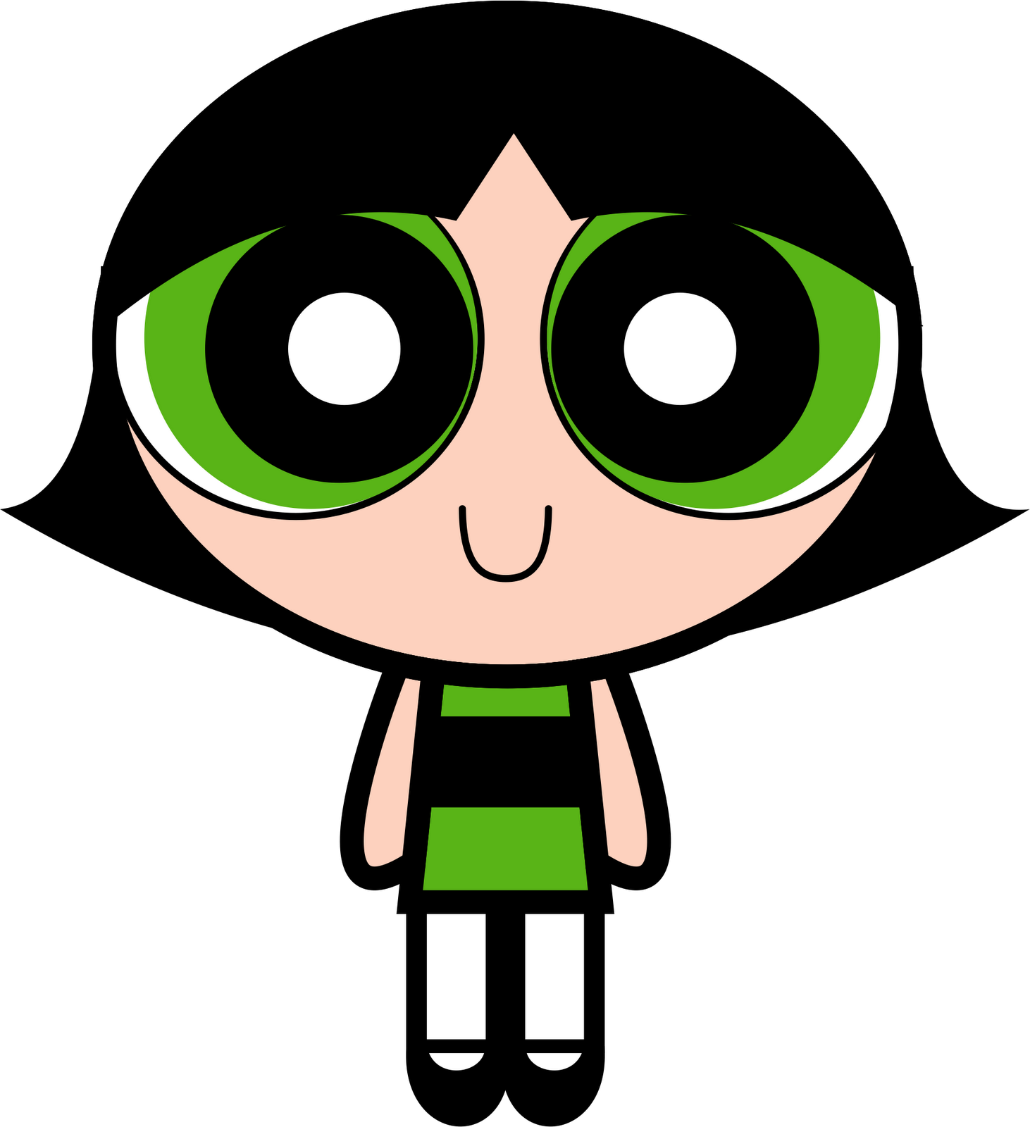 Download HD Buttercup - Power Puff Girl Face Transparent PNG Image ...