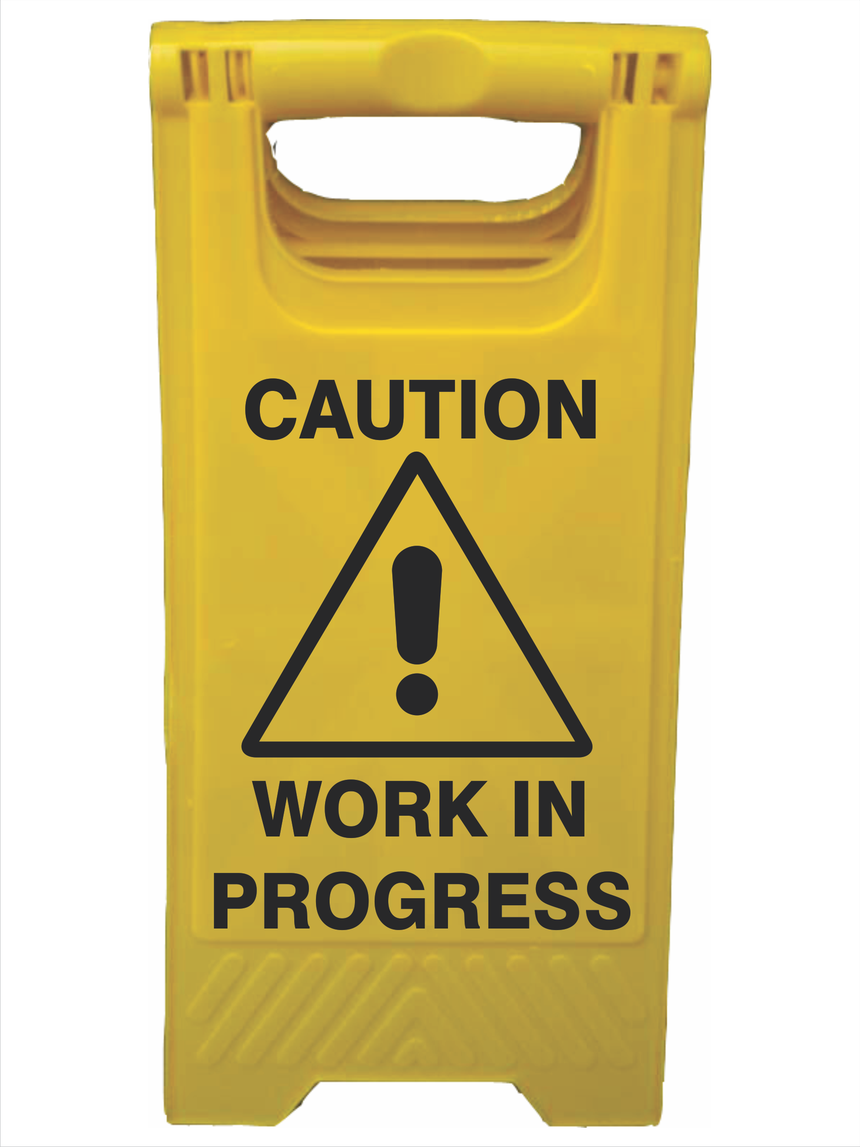 Download Caution Work In Progress A-frame Signs - Safety Sign In ...