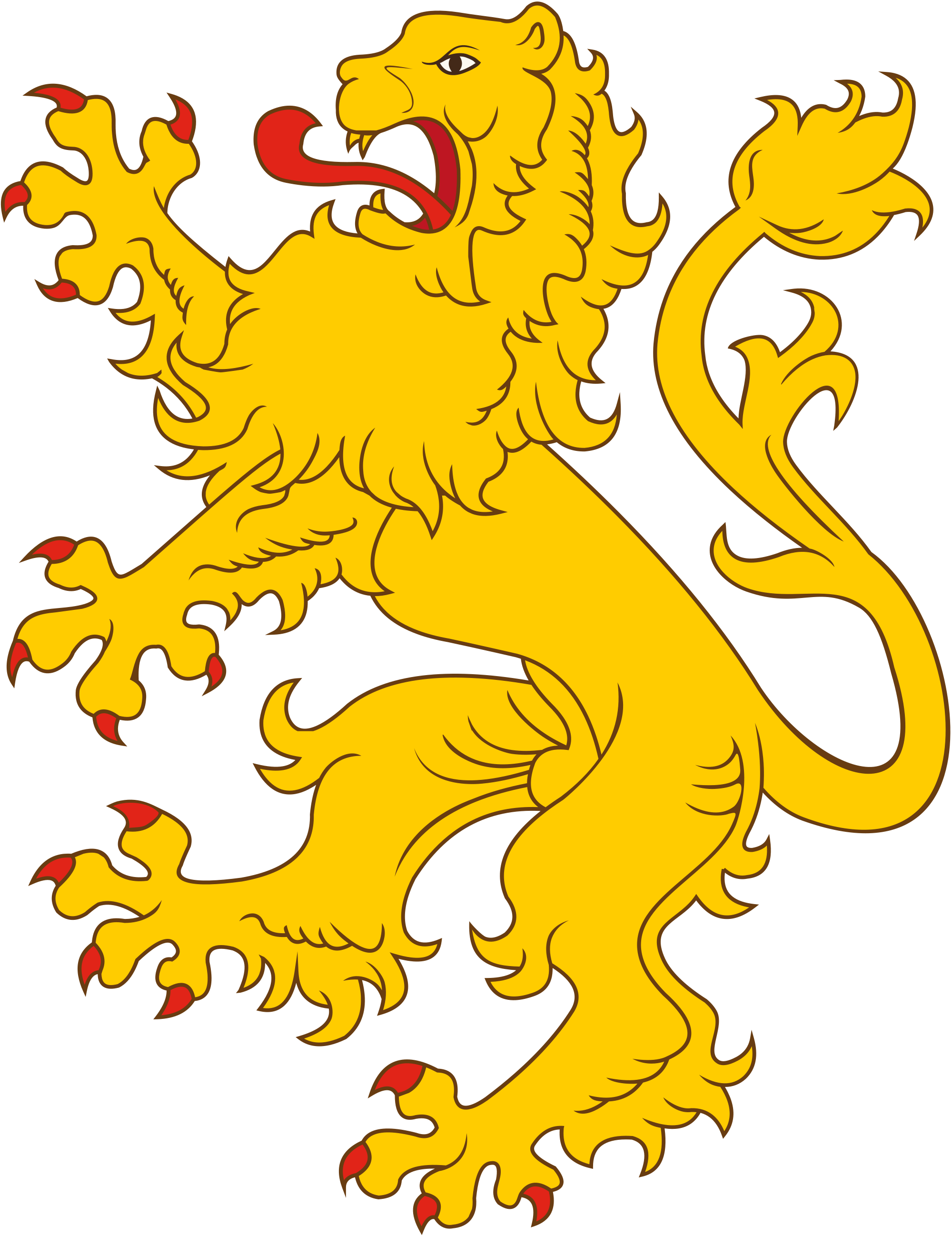 Download Lion Transparent Heraldry - Lion Coat Of Arms Png - HD ...