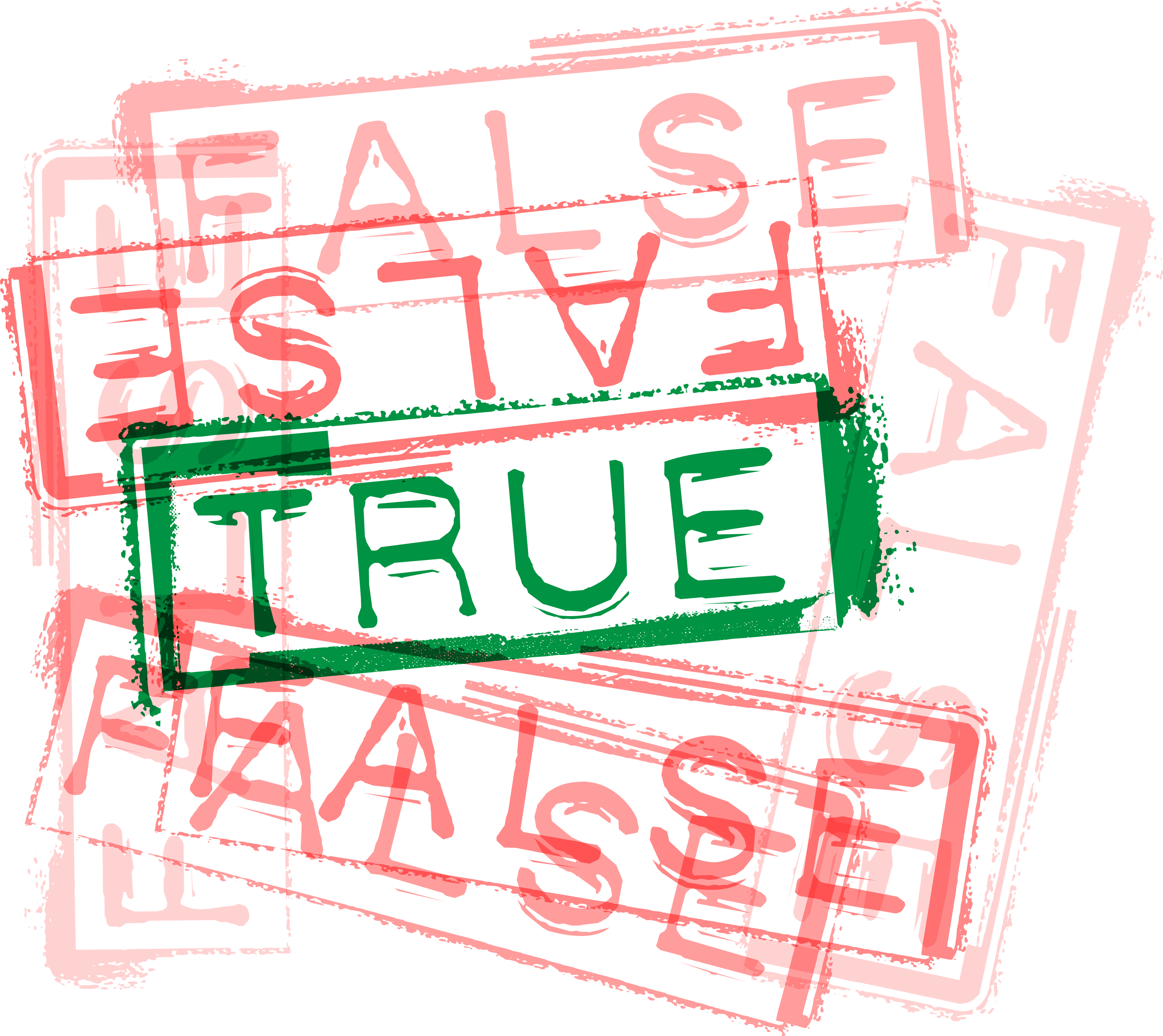 Download HD True Stamp False Transparent PNG Image - NicePNG.com