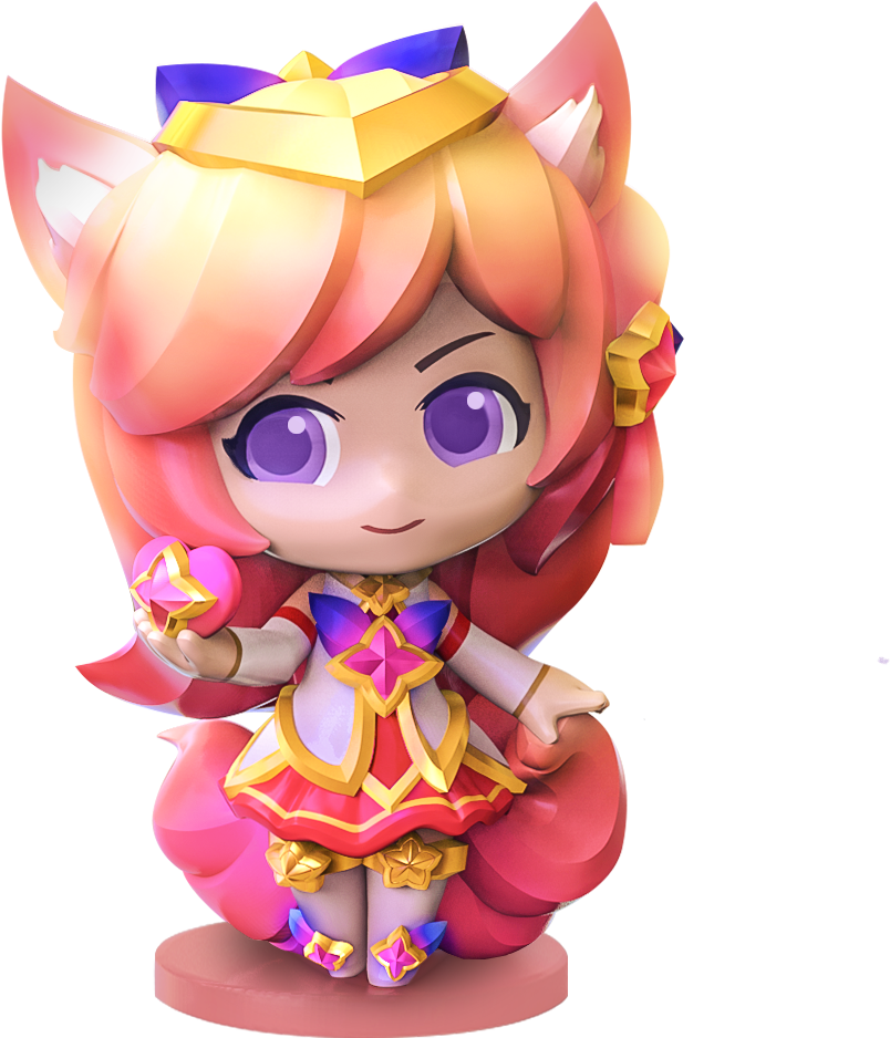 Download Star Guardian Team Mini - Star Guardian Ahri Figure - HD ...