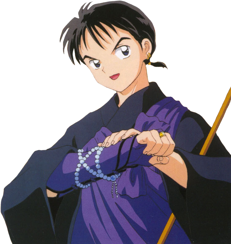 Download HD Miroku - Inuyasha Ani-manga, Vol. 6 Transparent PNG Image ...