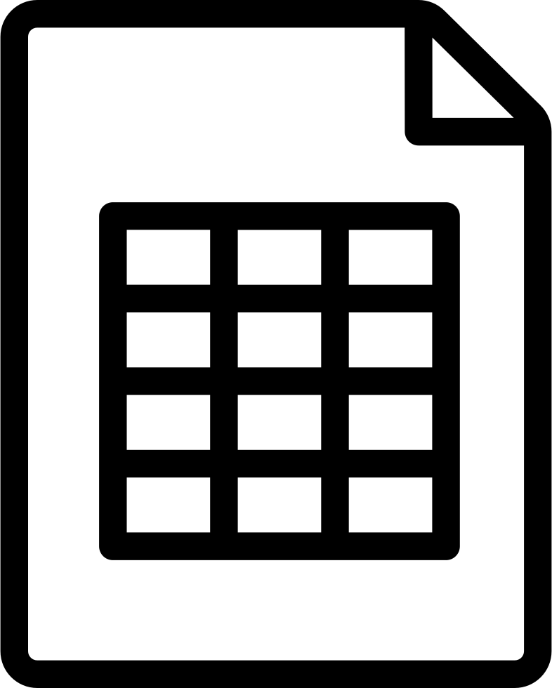 Download Table Icon Png - Table File Icon Png - HD Transparent PNG ...