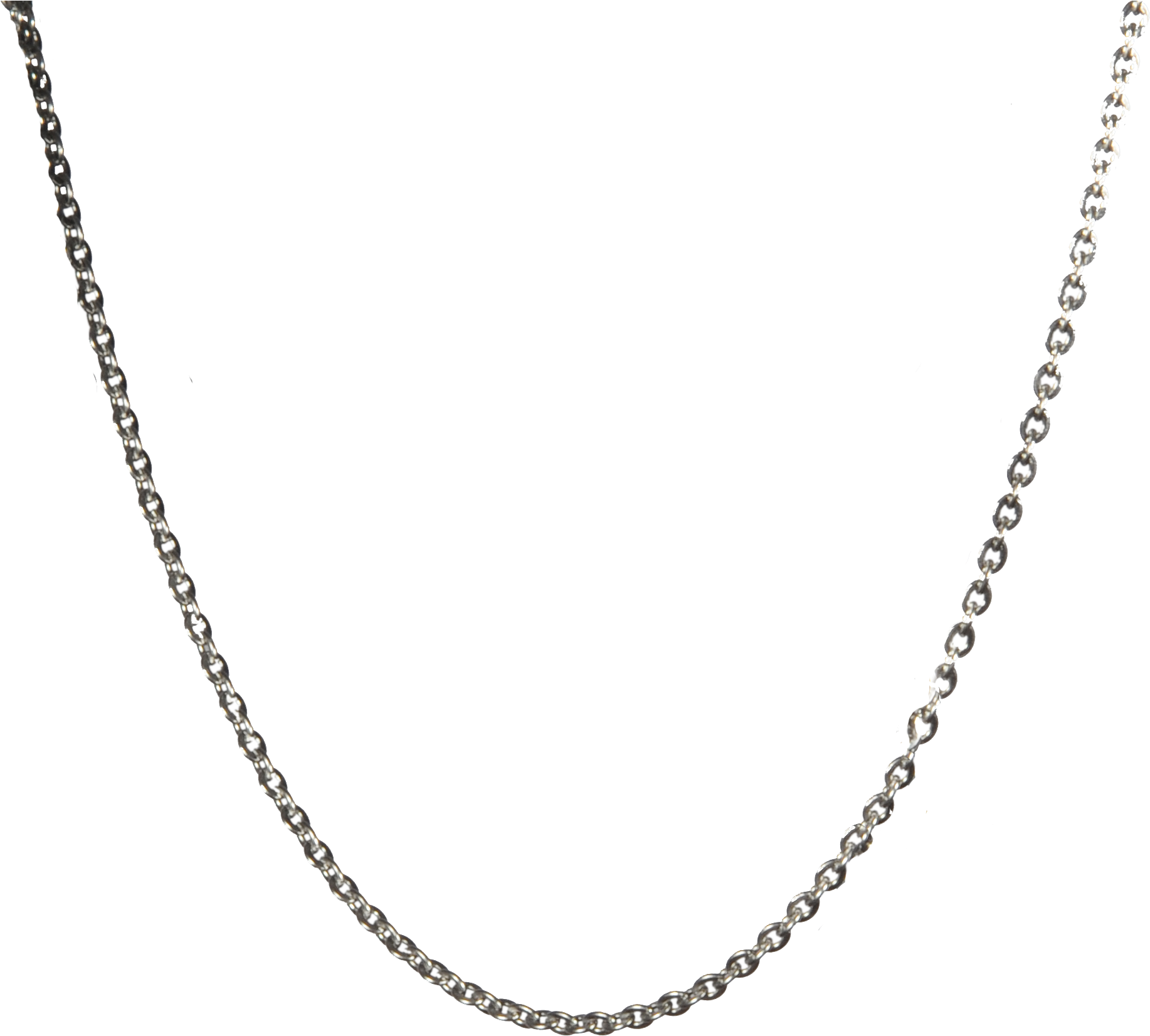 Download HD Stainless Steel Chain - Box Chain Necklace Transparent PNG ...