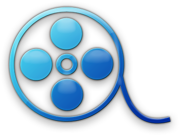 Download HD Movie Film Reel Icon - Blue Movie Icon Png Transparent PNG ...